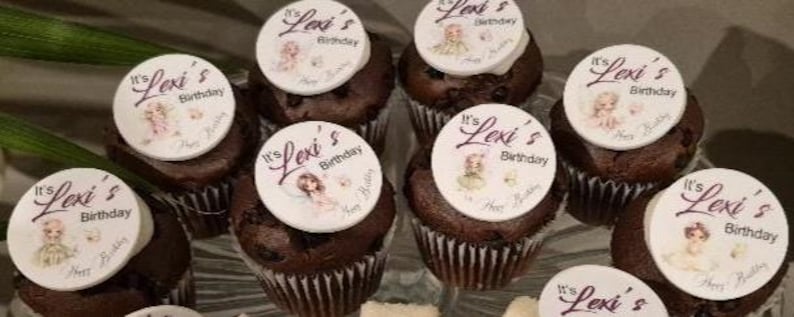Cupcake Toppers. Birthday Party Cake Toppers, Baking Ideas, Kids Cakes ...
