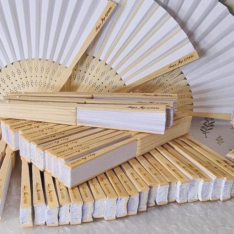 Paper Folding Fan - Etsy