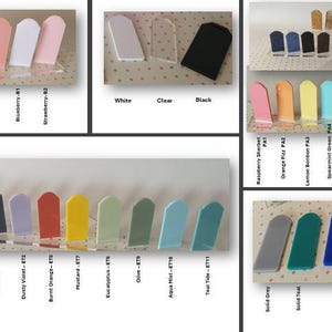 Blank Acrylic Place Cards & Tags, DIY Sublimation Crafting Blanks ...