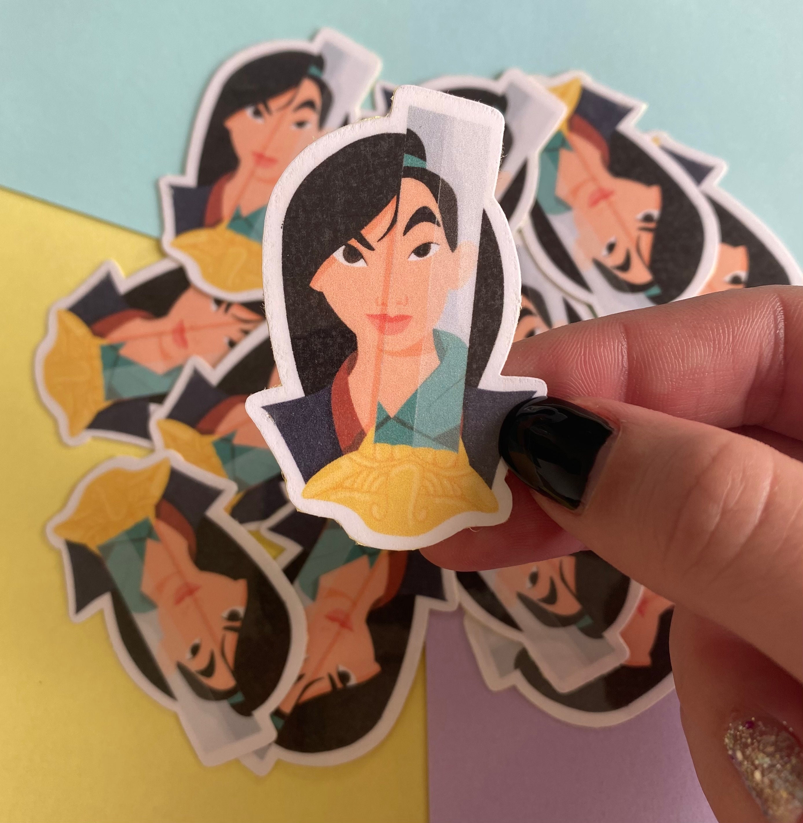 Mulan Stickers - Disney Mulan, Die Cut, Matte, Glossy, Waterproof ...