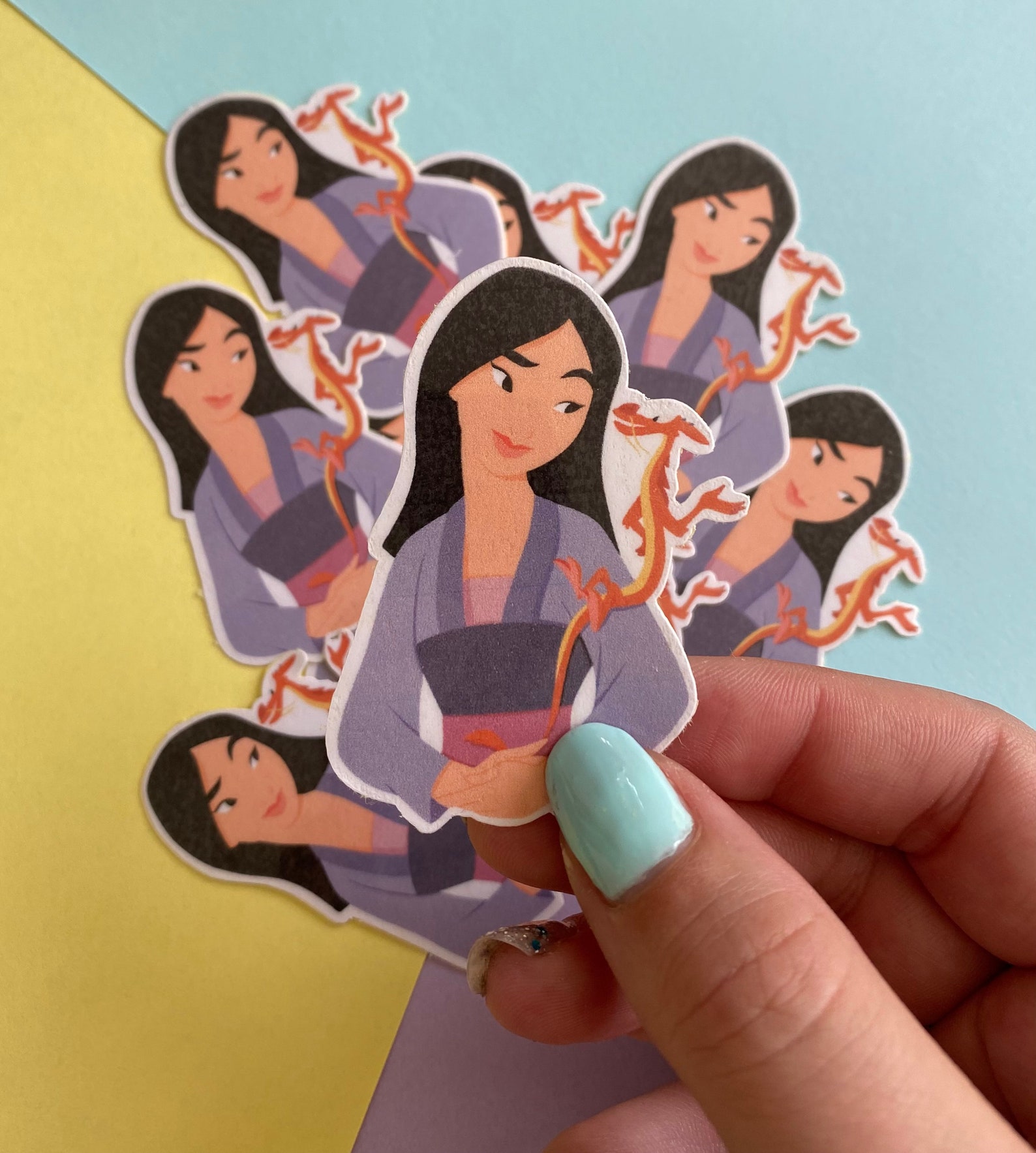 Mulan Stickers - Disney Mulan, Die Cut, Matte, Glossy, Waterproof ...