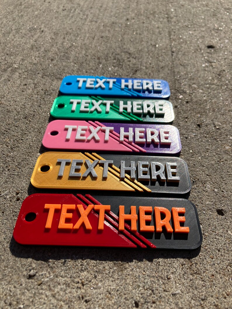 Personalized 3D Printed Tags Luggage Nametag Special - Etsy
