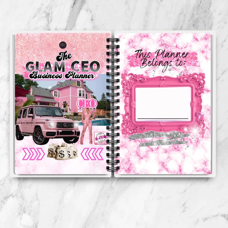 The Glam CEO Digital Business Planner (goodnotes) - Etsy