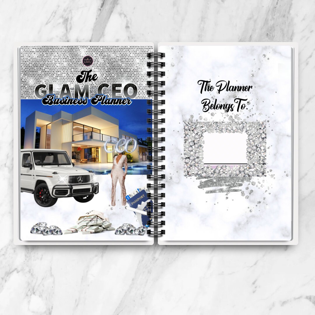 The Glam CEO Digital Business Planner Goodnotes - Etsy