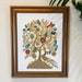 India Wall Art of Kalpataru Tree of Life Embroidery & - Etsy