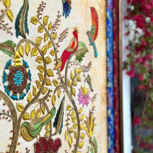 Handmade Bespoke Luxury Artwork From India “kalpvriksh” Divine Tree of ...