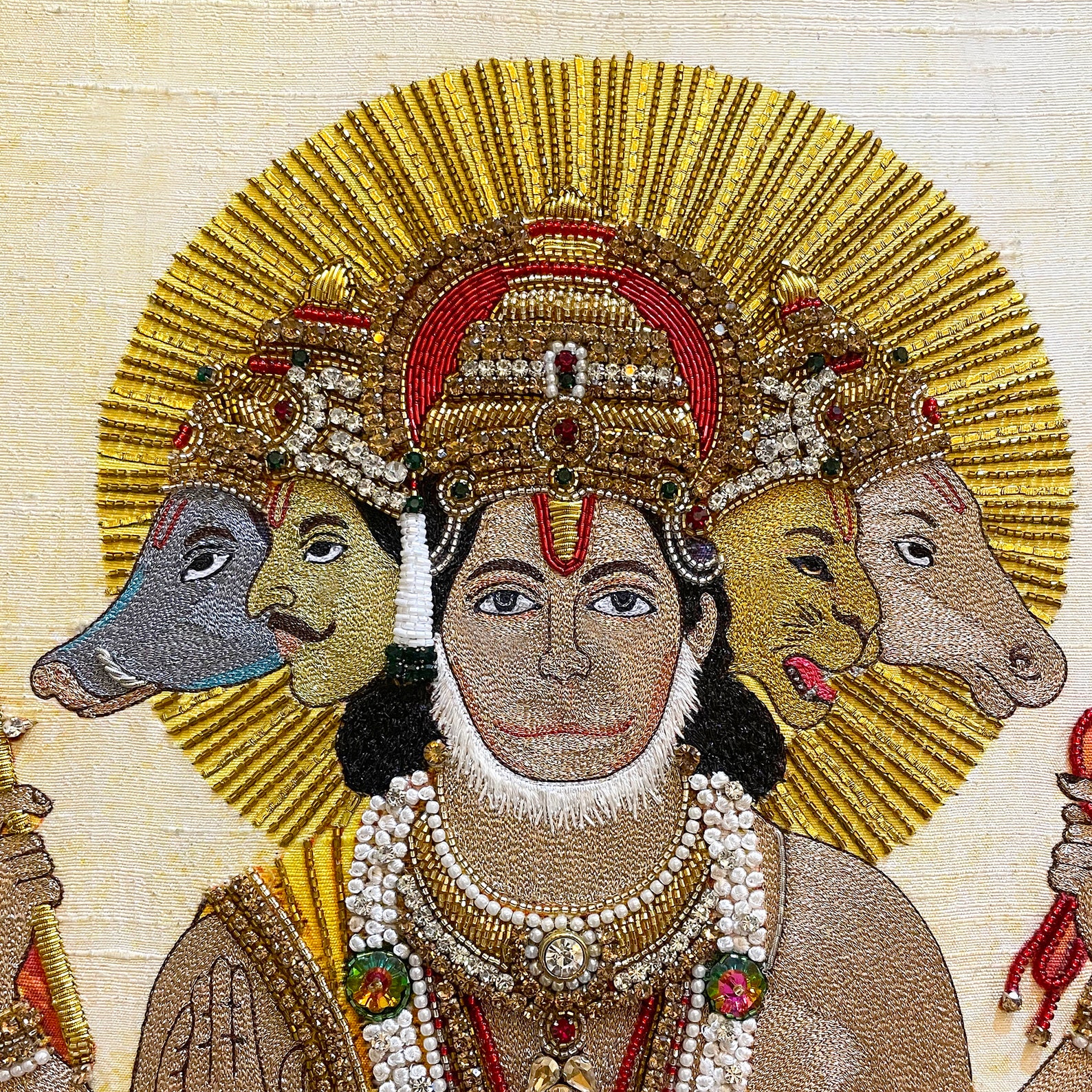 Panchmukhi Hanuman Ji Hindu God for Positive Energy Strength ...
