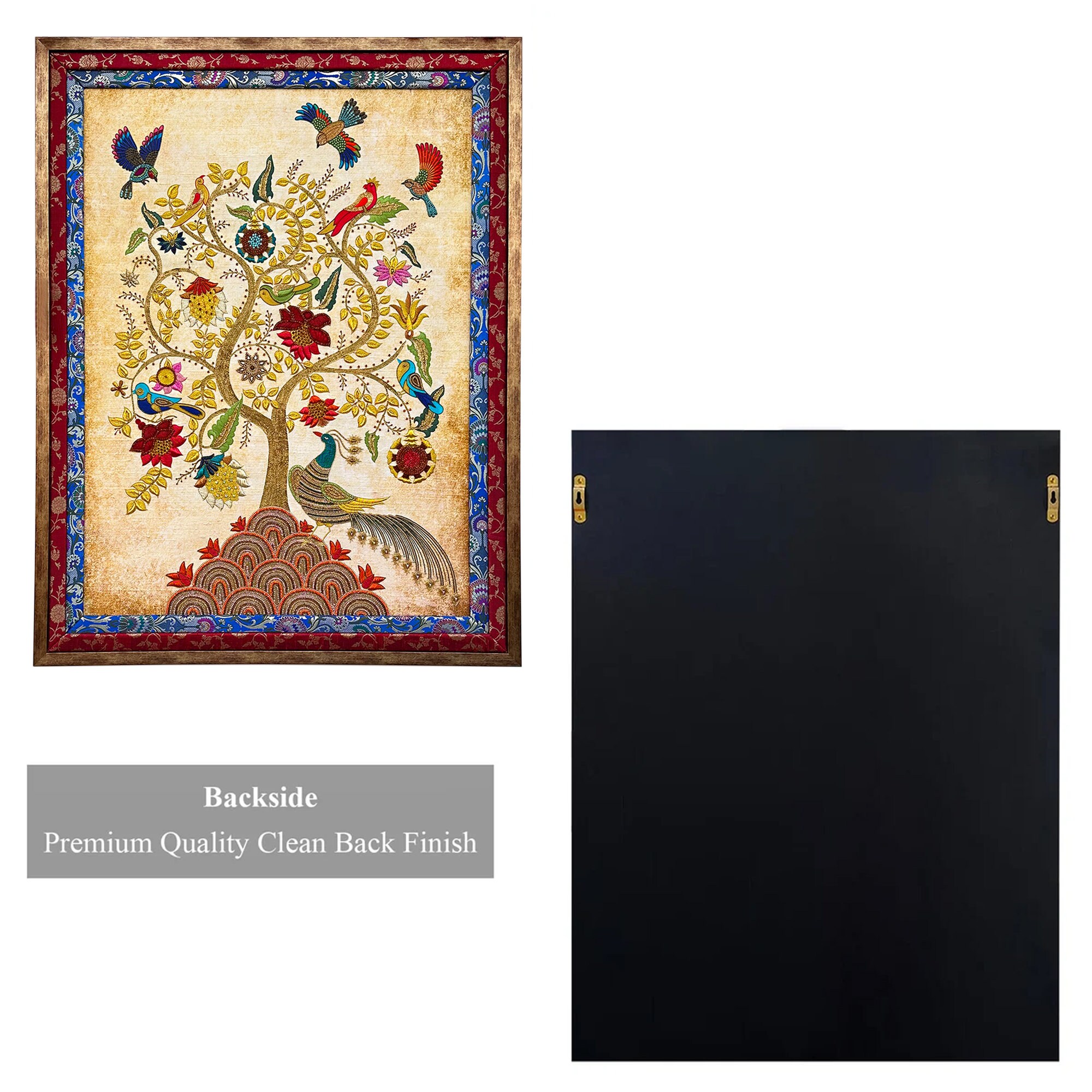 Handmade Bespoke Luxury Artwork From India “kalpvriksh” Divine Tree of ...