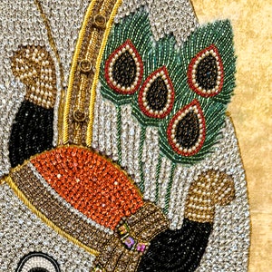 Surabhi Cow & Calf, the Goddess of Abundance. Handmade Bejewelled ...