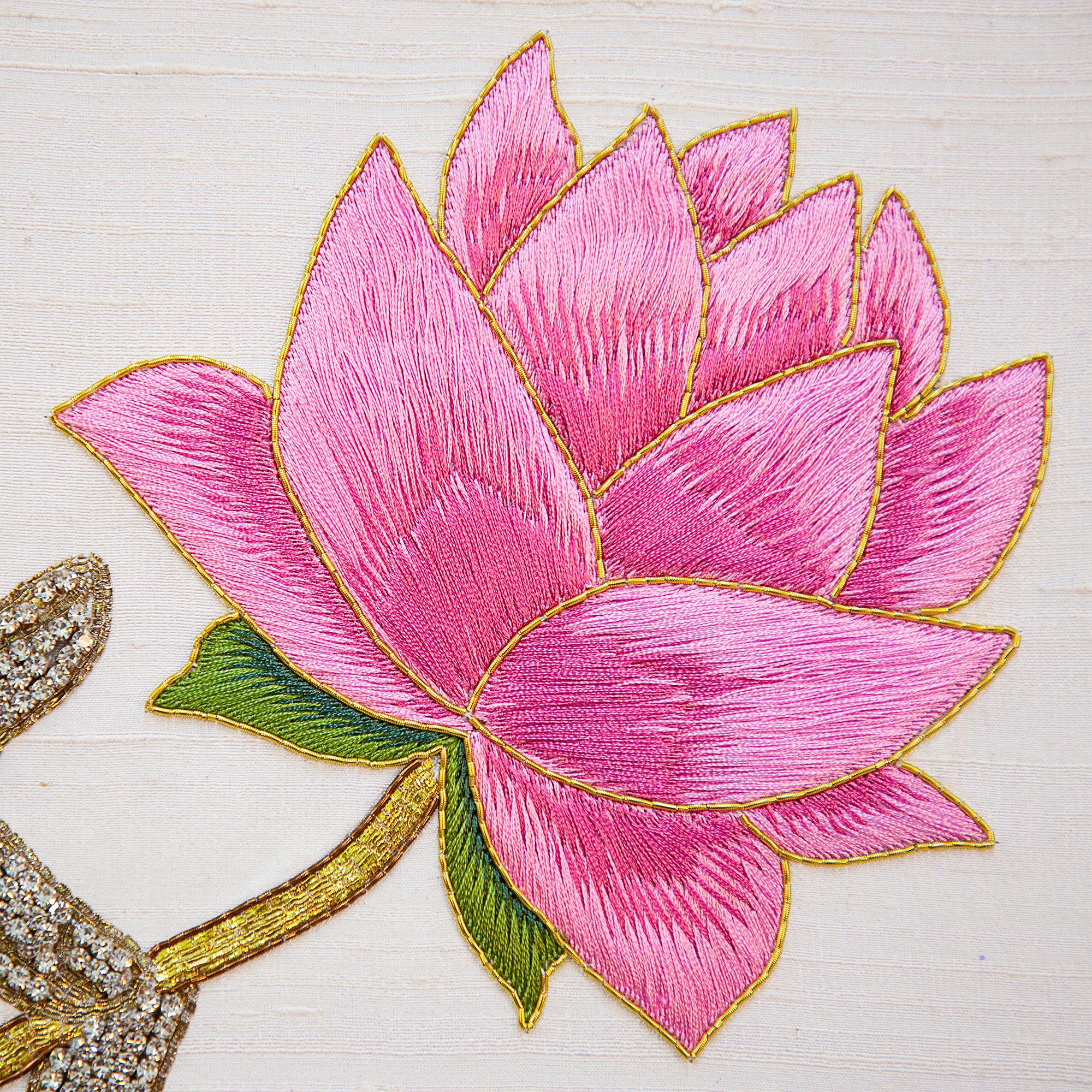 India Embroidery Needlepoint Work Wall Art for Zen Spiritual Home Décor ...