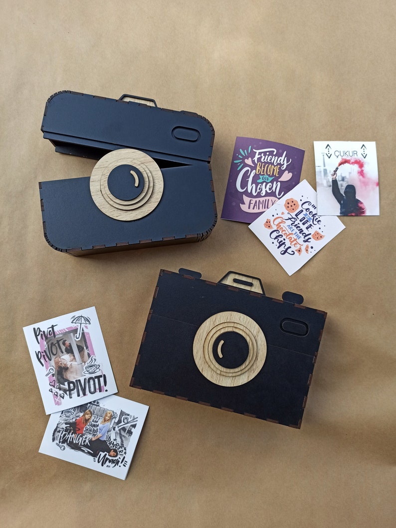 Camera-shaped Box Laser Cutting File dxf Ai Cdr Svg - Etsy