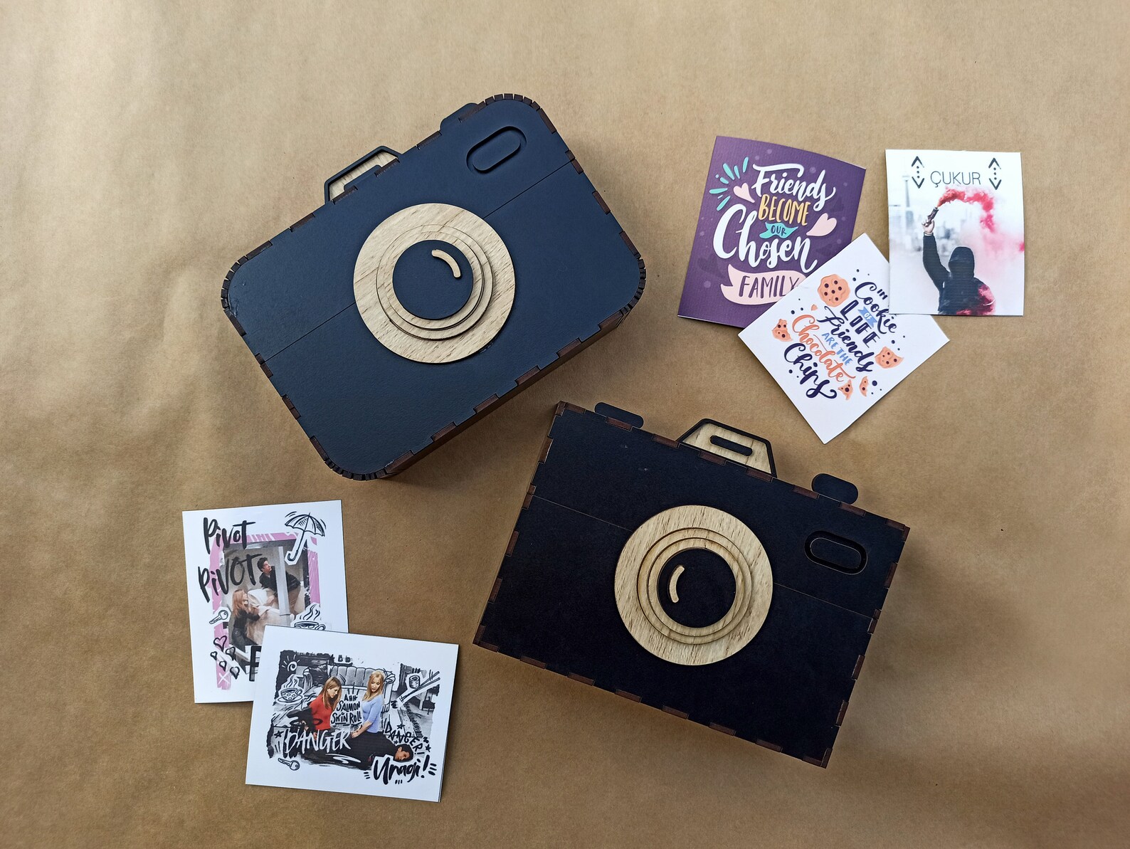 Camera-shaped Box Laser Cutting File dxf Ai Cdr Svg | Etsy