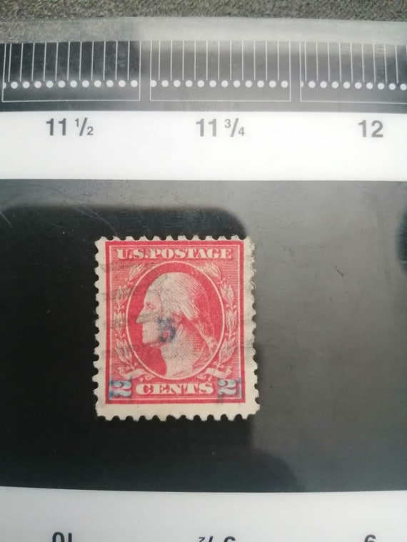 US Stamps Value Scott Cat. 500 1919 2c George Washington - Etsy