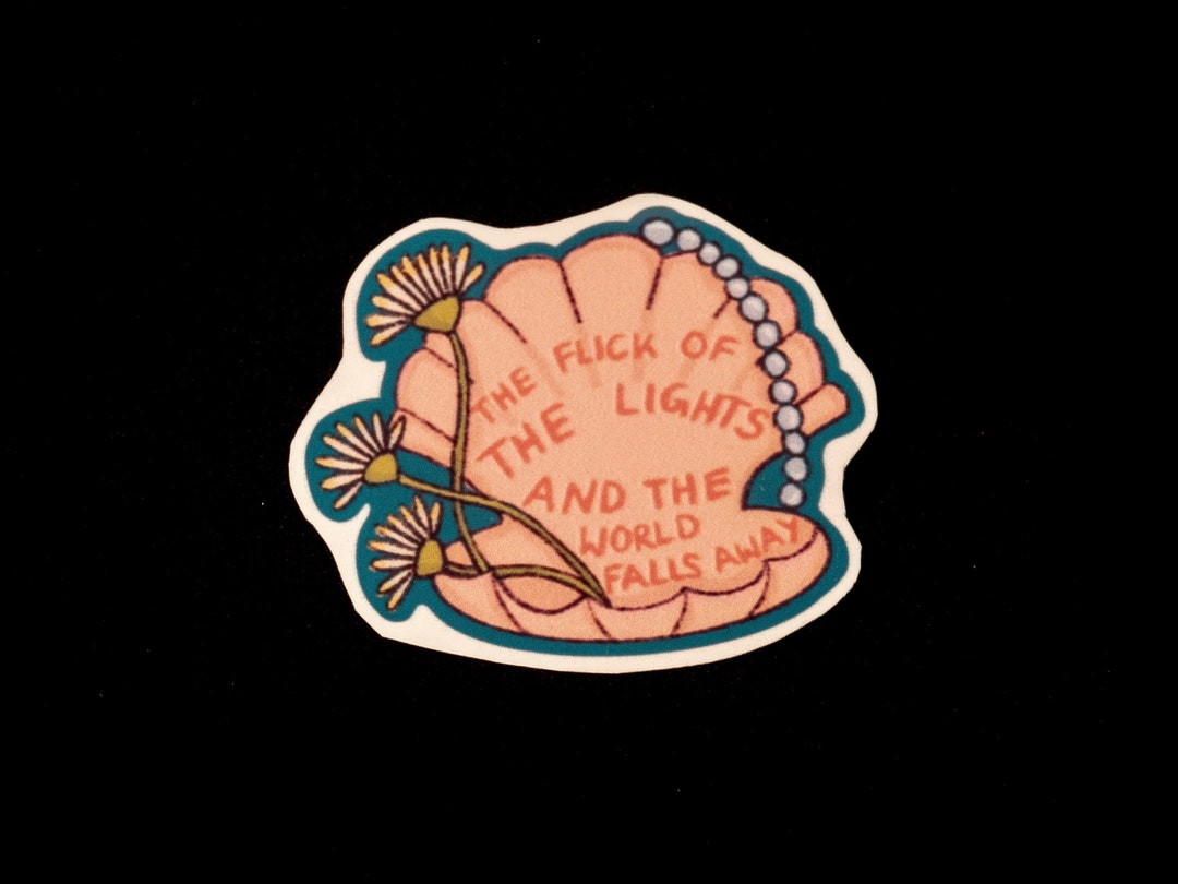 STICKER | Lorde 'solar Power' the Man With the Axe Lyric Inspired - Etsy