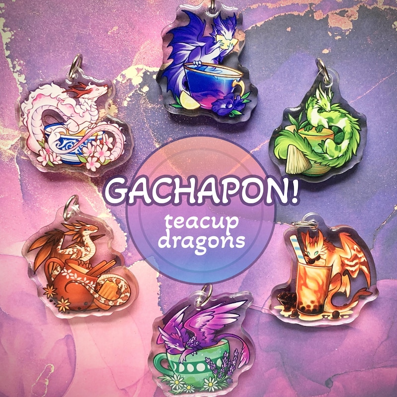 Acrylic Gacha - Etsy