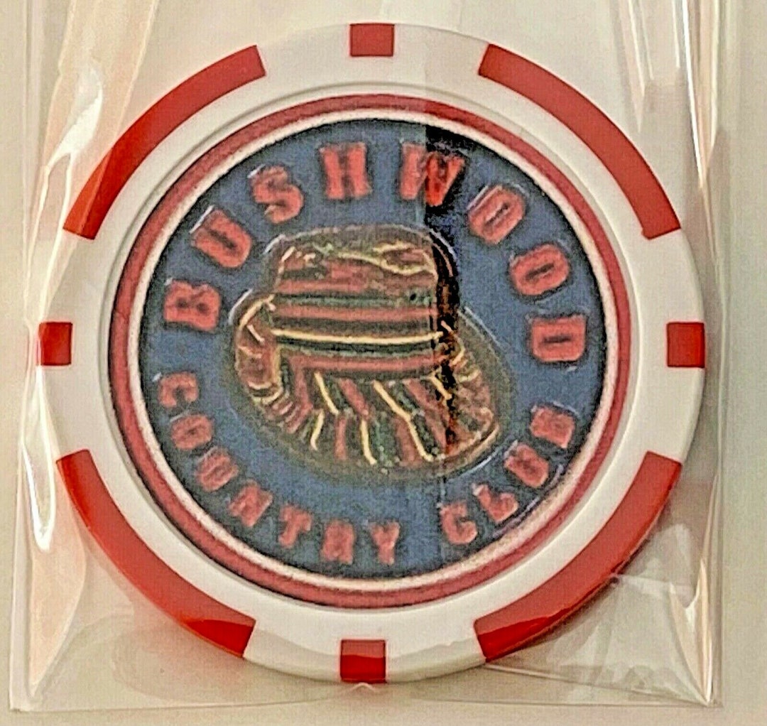 Caddyshack - Bushwood - NOONAN Hat - Clay Poker Chip -golf Ball Marker ...