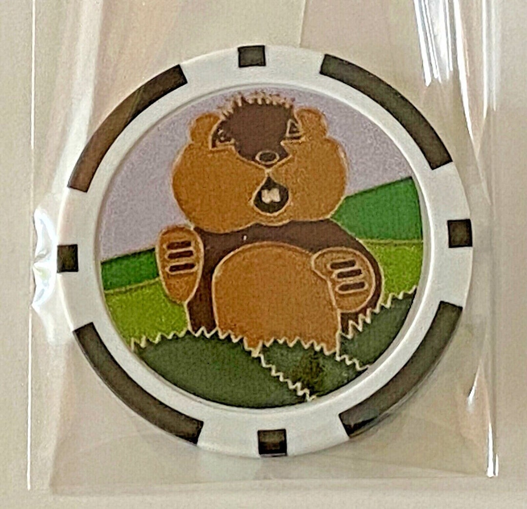 Caddyshack - Bushwood - Gopher Season - Clay Poker Chip -golf Ball ...