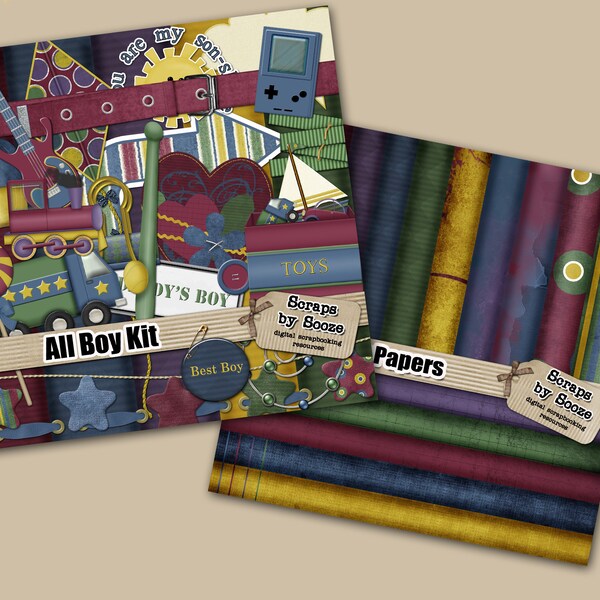 Digital Scrapbooking - Etsy