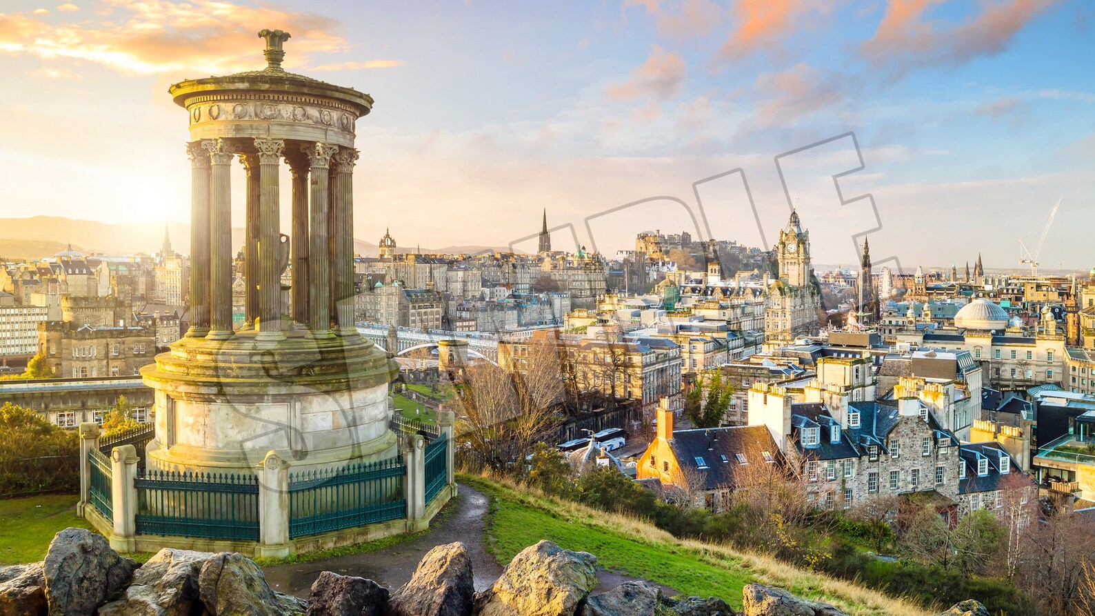 Zoom Backgrounds Skype Teams Hangout City Series Edinburgh scotland ...
