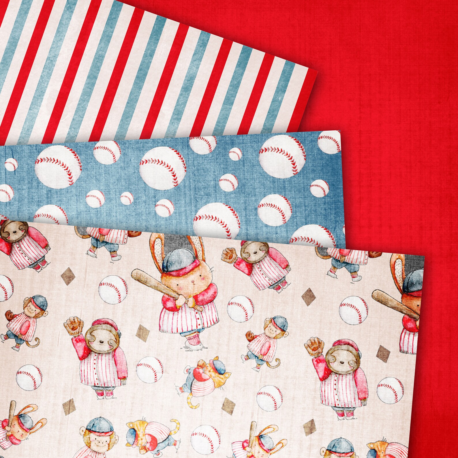 16 Digital Baseball Papers 12x12 3600x3600px 300 Dpi Sports Softball ...