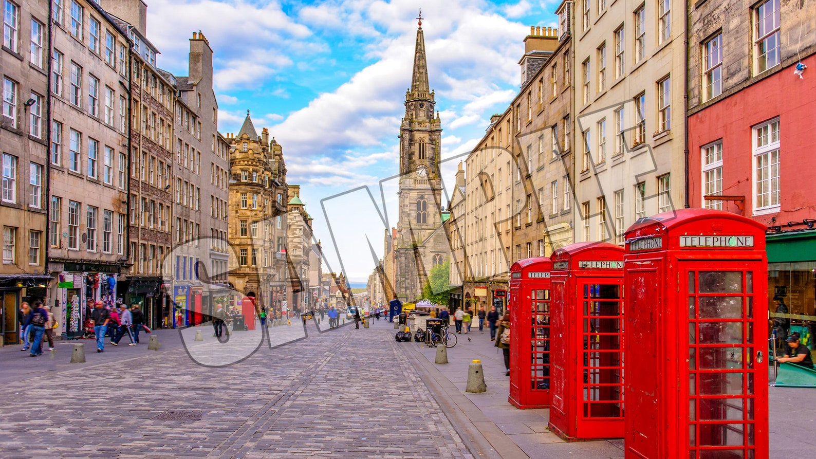 Zoom Backgrounds Skype Teams Hangout City Series Edinburgh scotland ...