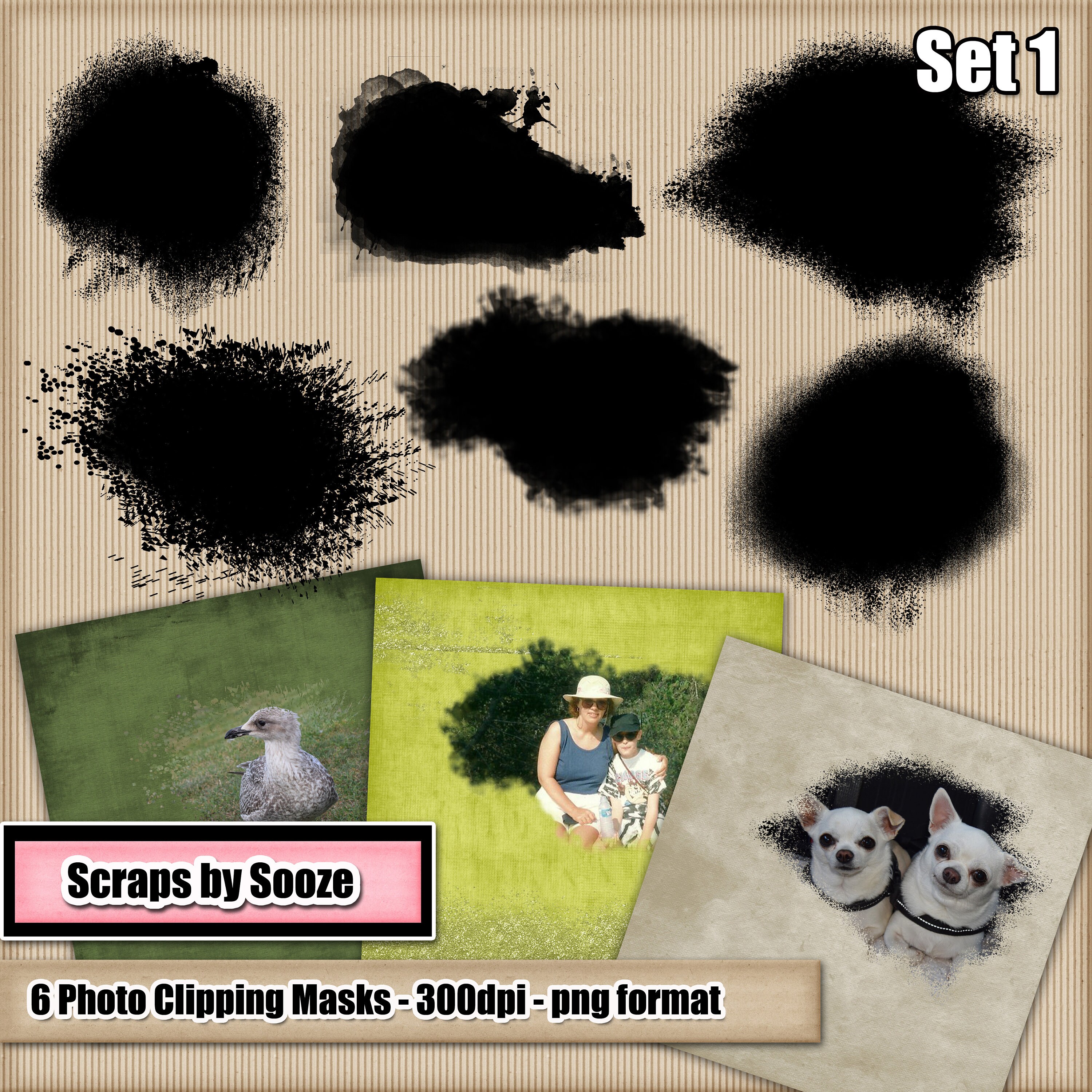 Photo Clipping Masks BUNDLE of 36 Photography Tools Templates Digital ...