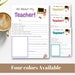 Editable and Printable Teacher Appreciation Week, Teacher Printable ...