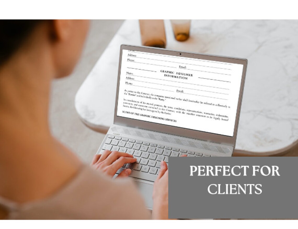 Editable Graphic Design Contract Agreement, Professional Graphic Design ...