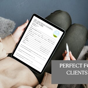 Editable and Printable Life Solutions Coaching Client Intake Form ...