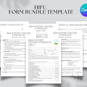 Editable Fat Dissolve Consent Form, Fat Dissolving Bundle Forms ...
