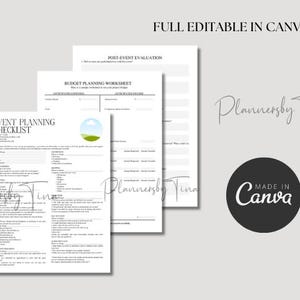 Fully Editable Ultimate Event Planning Checklist Template With Post ...