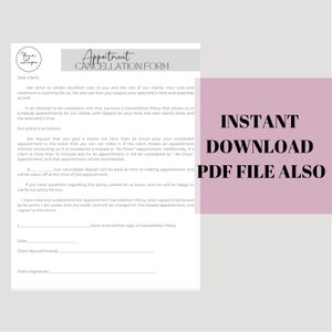 Editable and Printable Hair Color Consultation Form Template, Hair ...