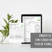 Editable and Printable Order Forms Bundle in Spanish, Tshirt, Tumbler ...