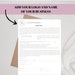 Editable and Printable Hair Color Consultation Form Template, Hair ...