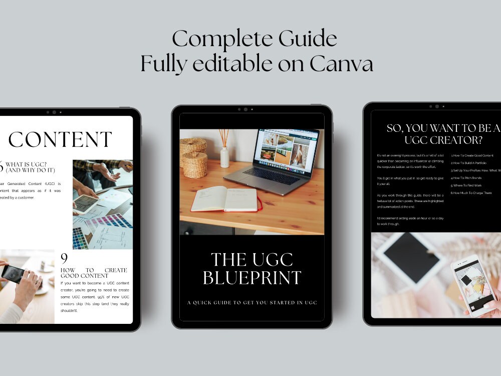 Personalized UGC Blueprint Guide With Resell Rights, A Quick Guide to ...