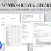 Editable and Printable Vacation Rental Short Booking Confirmation and ...