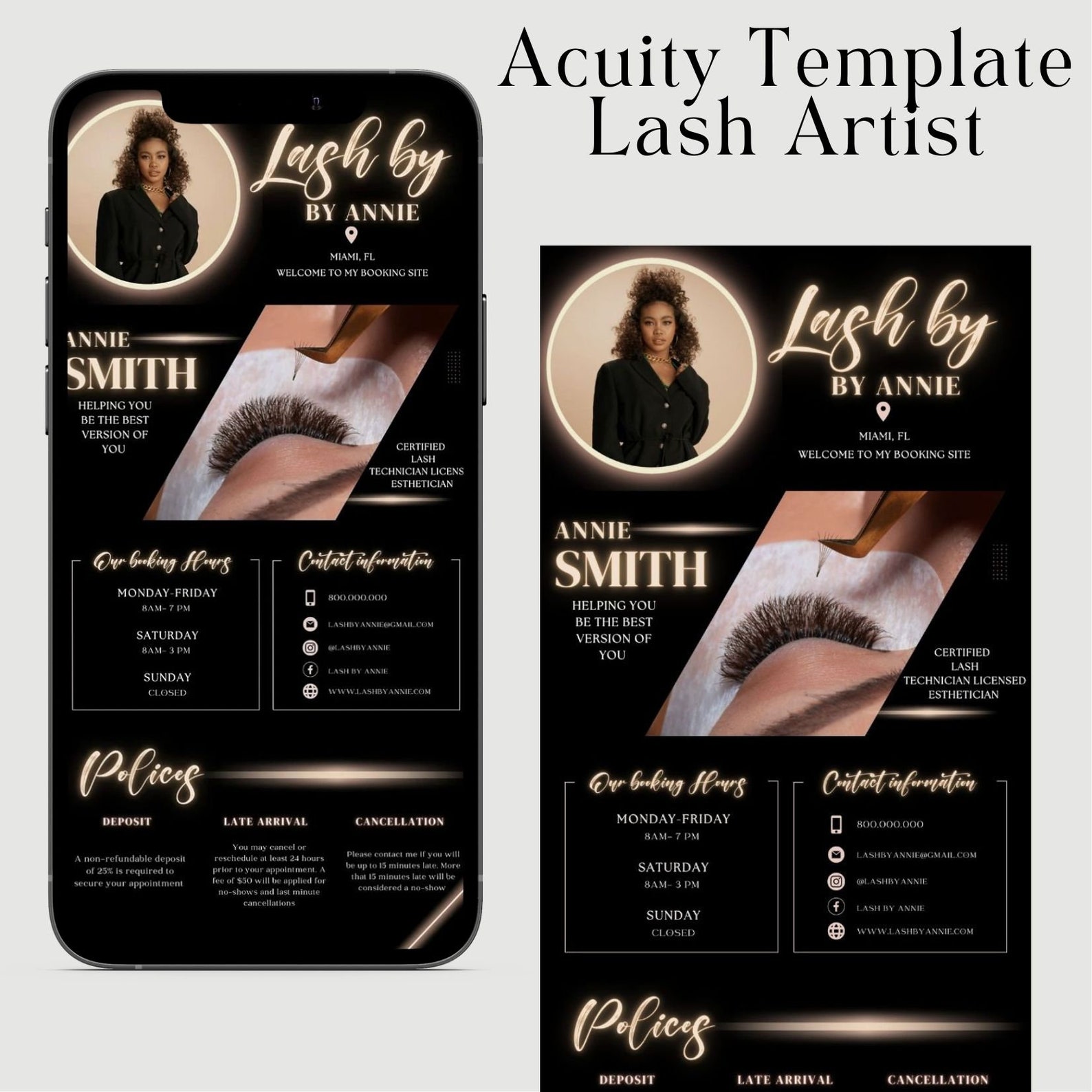 Acuity Scheduling Template, Acuity Template, Acuity Scheduling Template ...