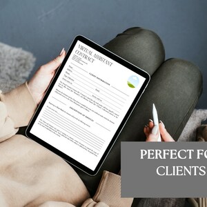 Editable and Printable Virtual Assistant Bundle Forms Editable Template ...