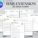 Editable and Printable Hair Color Consultation Form Template, Hair ...