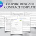 Editable Graphic Design Contract Agreement, Professional Graphic Design ...