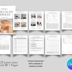 Editable Soap Making Business Plan Template, Printable Soap Business ...