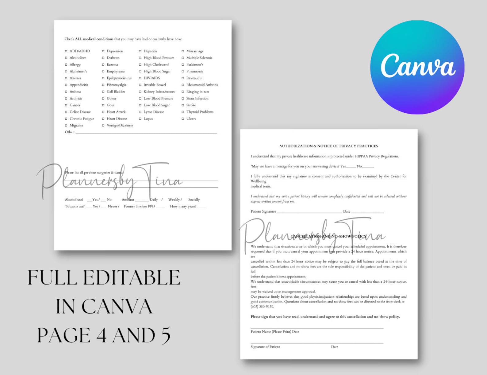 Editable New Patient Weight Loss Intake Form Template, Weight Loss ...
