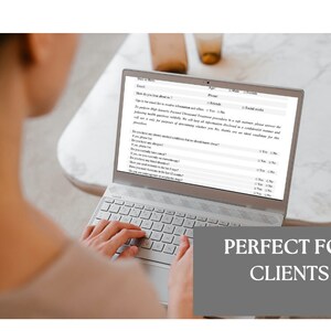 Editable Yoga Classes New Client Intake Form Template, Yoga Studio ...
