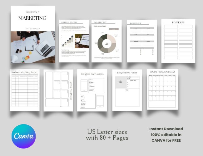 Editable Makeup Artist Business Plan Template, Printable Makeupbusiness ...