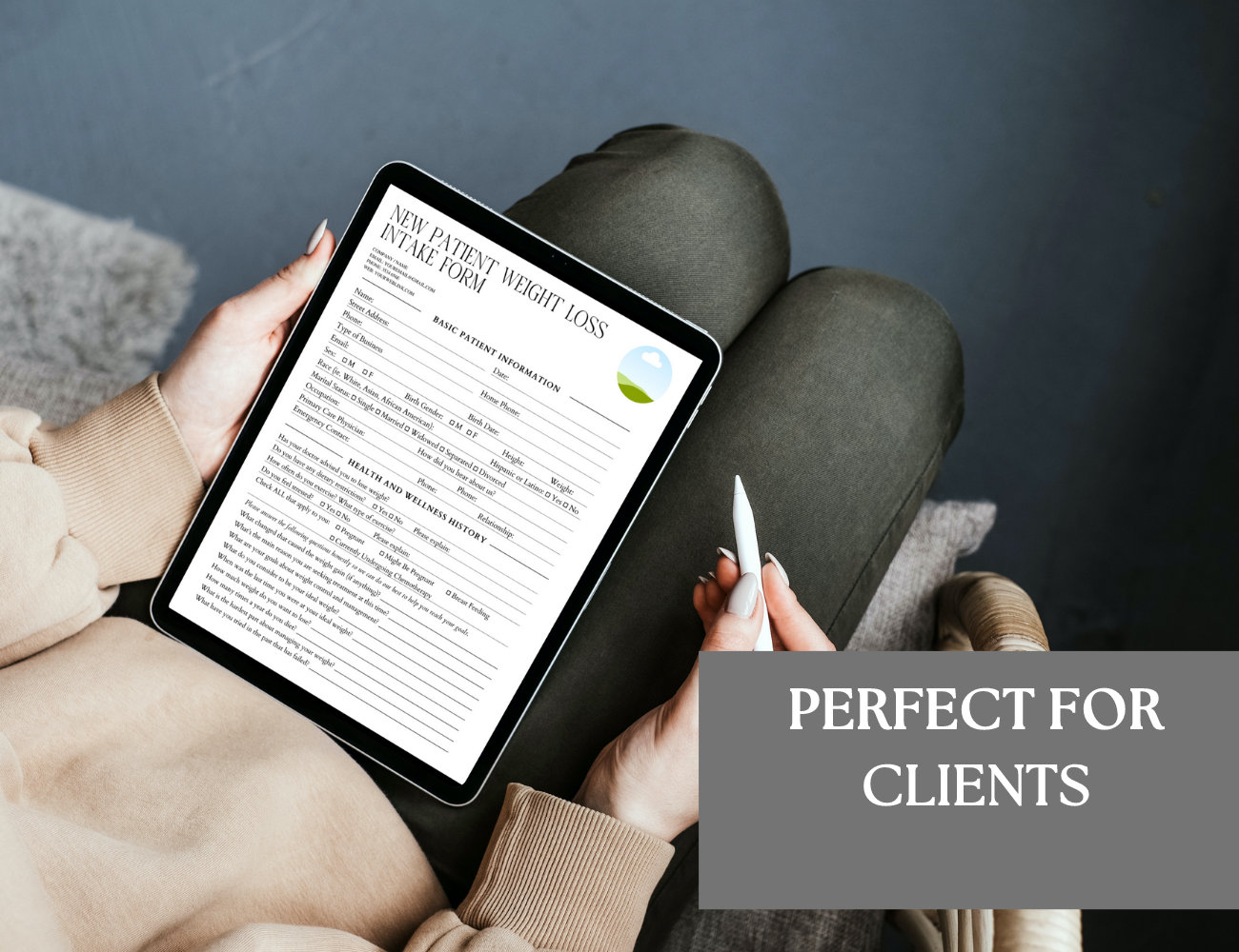 Editable New Patient Weight Loss Intake Form Template, Weight Loss ...