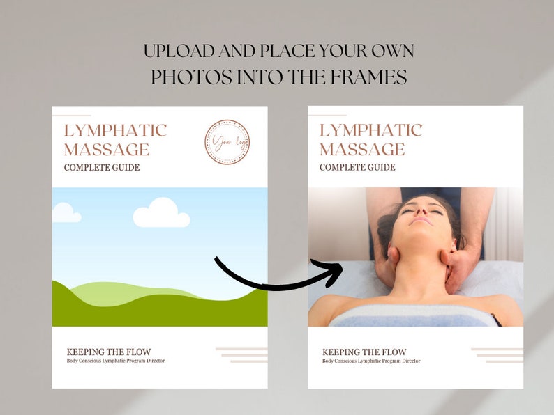 Editable and Printable Elegant Lymphatic Massage Complete Guide Instant ...