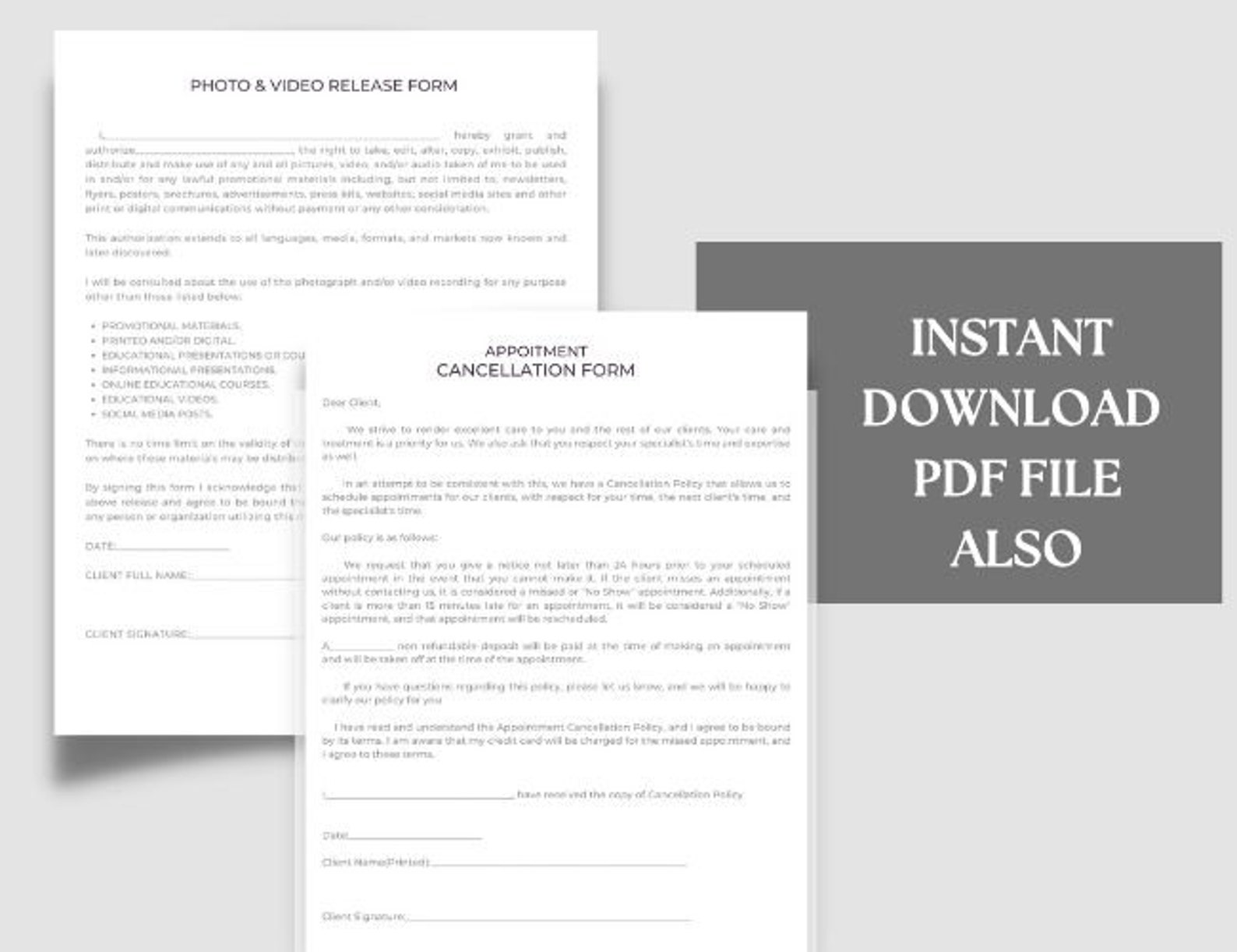 Editable and Printable Henna Brow Form Template, Editable Henna Brows ...