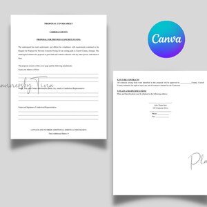 Editable and Printable Professional Concrete Paving Proposal Template ...