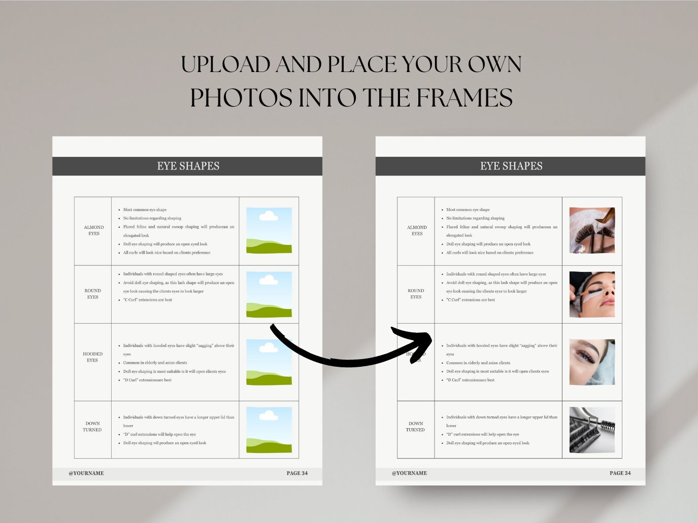 Editable and Printable Elegant Eyelash Extension Training - Etsy