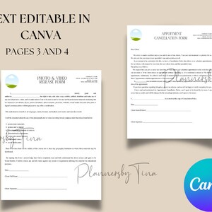 Editable and Printable Wig Consultation Form Template, Wigs Client Form ...